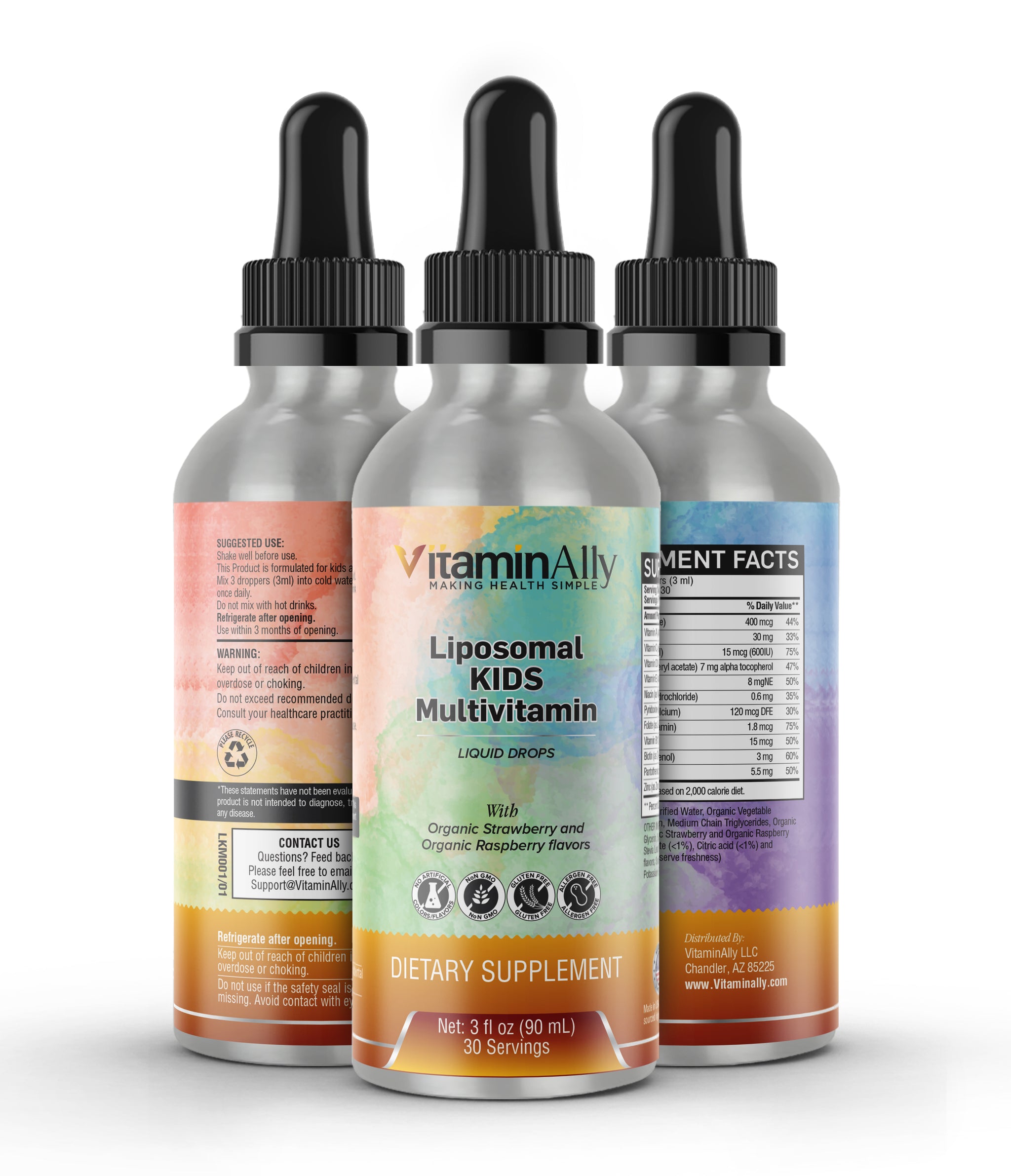 Liposomal KIDS Multivitamin Liquid Vitamins – VitaminAlly